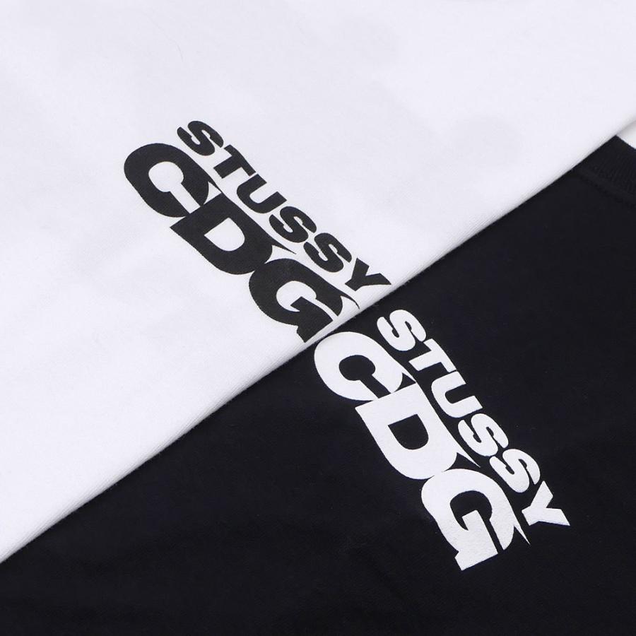 CDG 新品 コムデギャルソン COMME des GARCONS x ステューシー STUSSY SURFMAN TEE Tシャツ ...