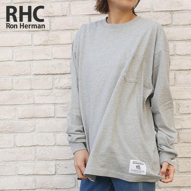 Ron Herman 新品 ロンハーマン RHC x チャンピオン Champion Pocket L/S Tee ポケット 長袖Tシャツ ...