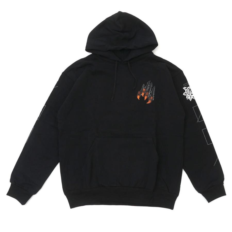 新品 ナンバーズ Numbers AYALA SAD DAWG-HOODED FLEECE パーカー BLACK ブラック ...