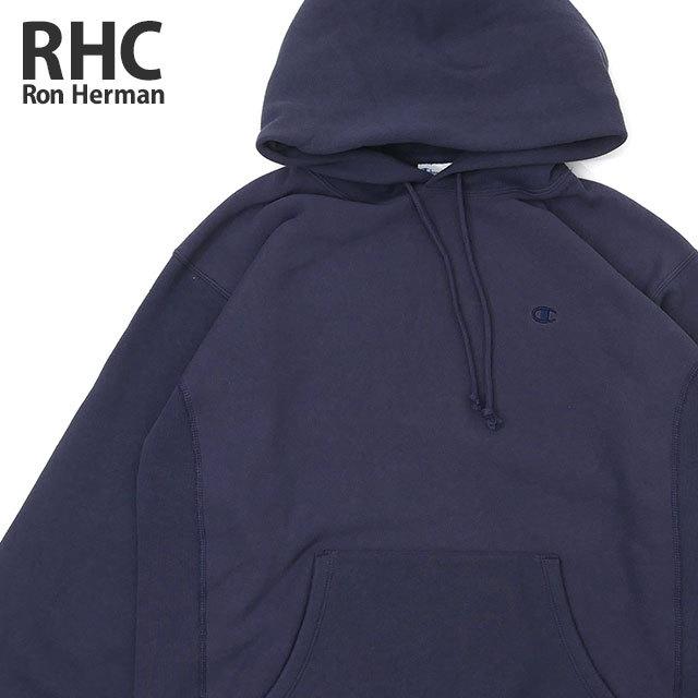 Ron Herman 【数量限定特別価格】 新品 ロンハーマン RHC x Champion Reverse Weave Hooded Sweat Shirt NAVY ...