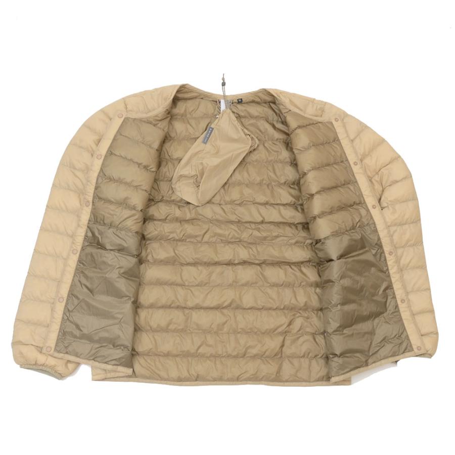 新品 モンベル mont-bell 店舗限定 Superior Down Round Neck Jacket スぺリオダウン ジャケット BEIGE(BG) 1601111 ...