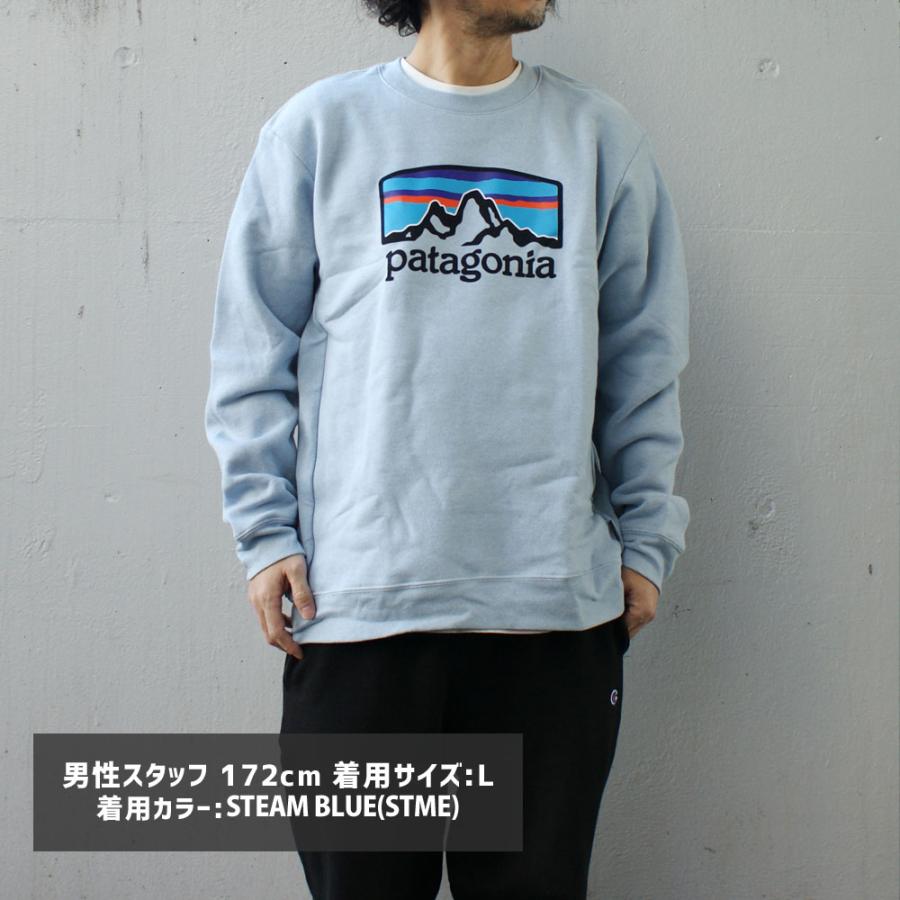 patagonia 新品 パタゴニア Patagonia M's Fitz Roy Horizons Uprisal Crew ...