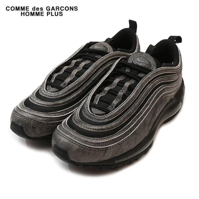 COMME des GARCONS HOMME PLUS 新品 コムデギャルソン オム プリュス x ナイキ NIKE AIR MAX 97 SP BLACK/METALLIC ...