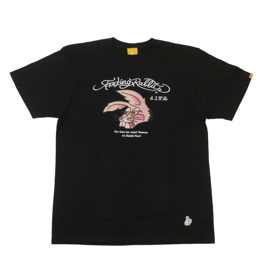 新品 エフアールツー #FR2 Mad Rabbit T-shirt Tシャツ BLACK ブラック 黒 200009074051 半袖Tシャツ : 23020903 : クリフエッジ ...