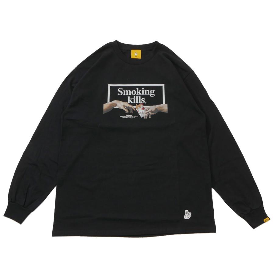 FR2 新品 エフアールツー #FR2 Can I bum a smoke? L/S Tee 長袖Tシャツ BLACK ブラック 黒 202001285051 TOPS : クリフエッジ ...