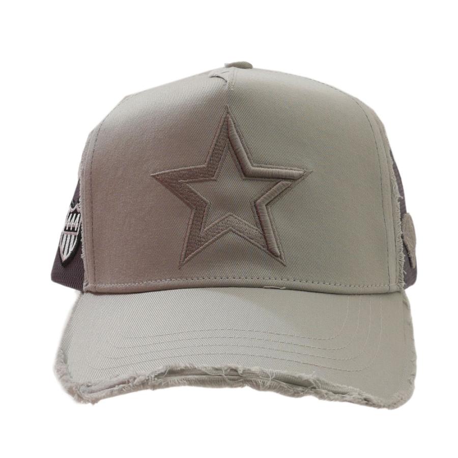 YOSHINORI KOTAKE DESIGN 新品 ヨシノリコタケ STAR MESH CAP キャップ GRAY グレー 灰色 ...