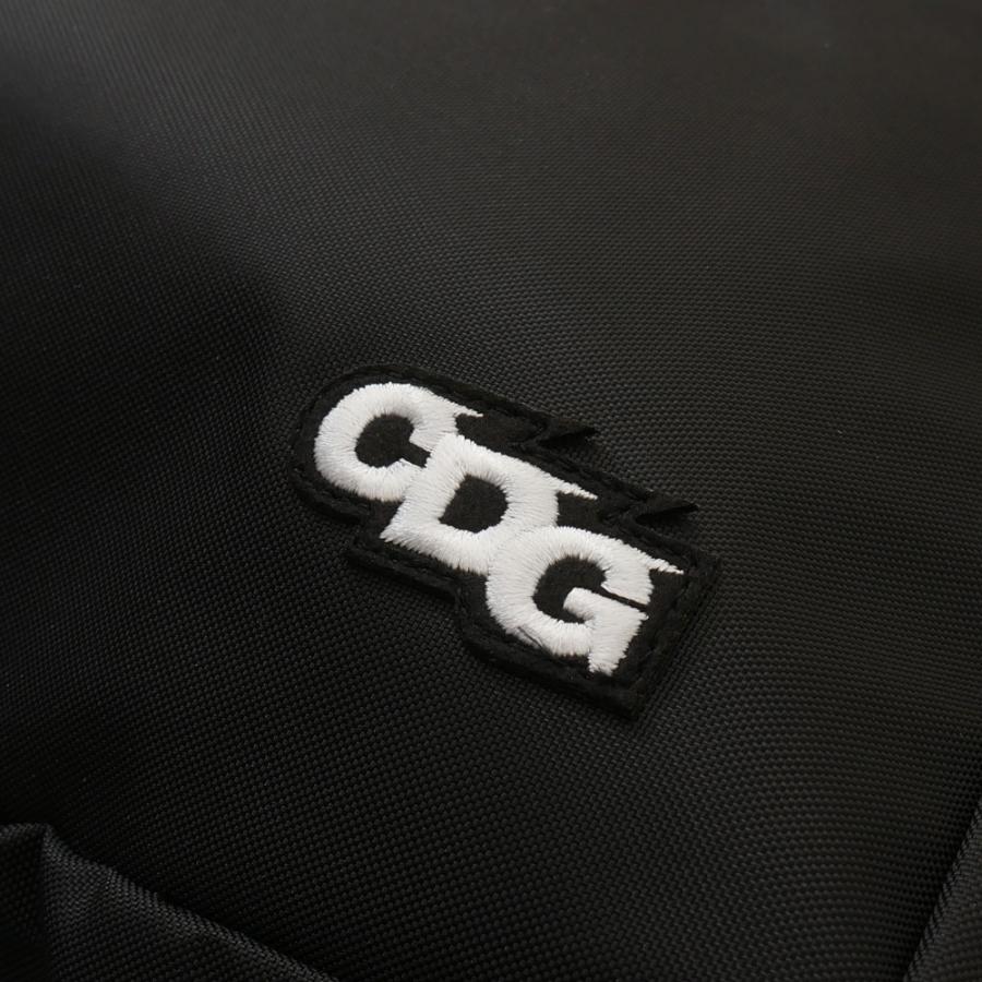 CDG 新品 シーディージー コムデギャルソン COMME des GARCONS PATCH BACK PACK バックパック BLACK ...