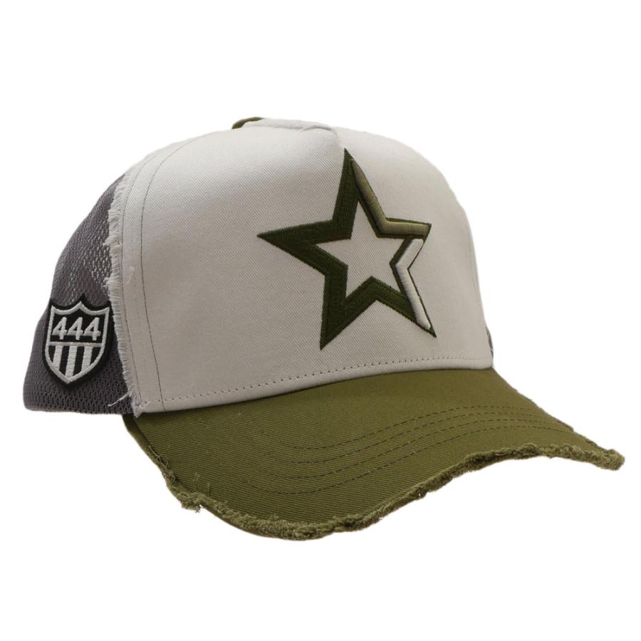 YOSHINORI KOTAKE DESIGN 新品 ヨシノリコタケ STAR MESH CAP キャップ OLIVE オリーブ ...