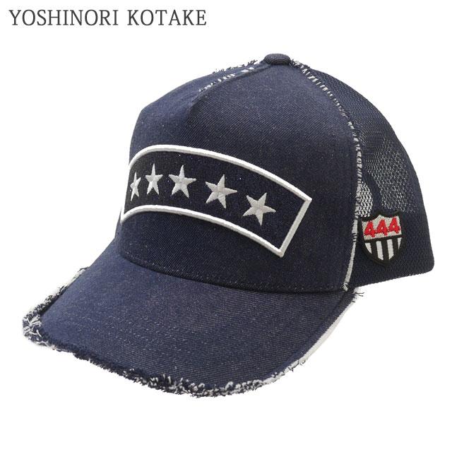 YOSHINORI KOTAKE DESIGN 新品 ヨシノリコタケ STAR WAPPEN LAME MESH CAP メッシュ キャップ エンブレム ゴルフキャップ スポーツ ...