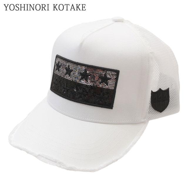 YOSHINORI KOTAKE DESIGN 新品 ヨシノリコタケ STAR WAPPEN SPANGLE MESH CAP メッシュ キャップ エンブレム ゴルフキャップ スポーツ ...