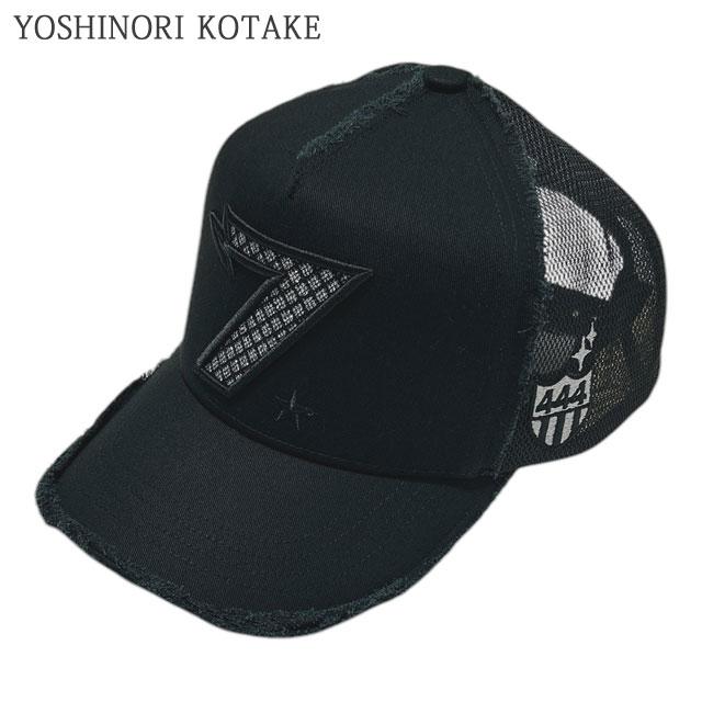 YOSHINORI KOTAKE DESIGN 新品 ヨシノリコタケ 7 LOGO LAME MESH CAP ロゴ メッシュ キャップ トラッカー 251001743011 ヘッドウェア ...