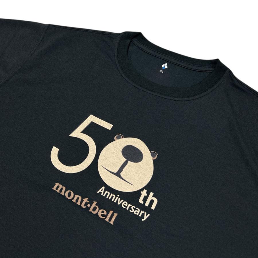 mont-bell 新品 モンベル 50th WIC.T モンタベア ウイックロン 50周年記念 Tシャツ 1114006 アウトドア キャンプ 山登り ハイキング 200009587061 ...