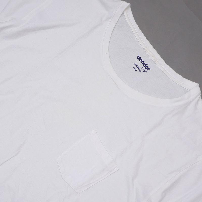 vendor Things（ベンダーシングス） [期間限定ポイント15倍！] vendor Things POCKET S/S TEE WHITE Lサイズ 【中古】 104003133050 ...