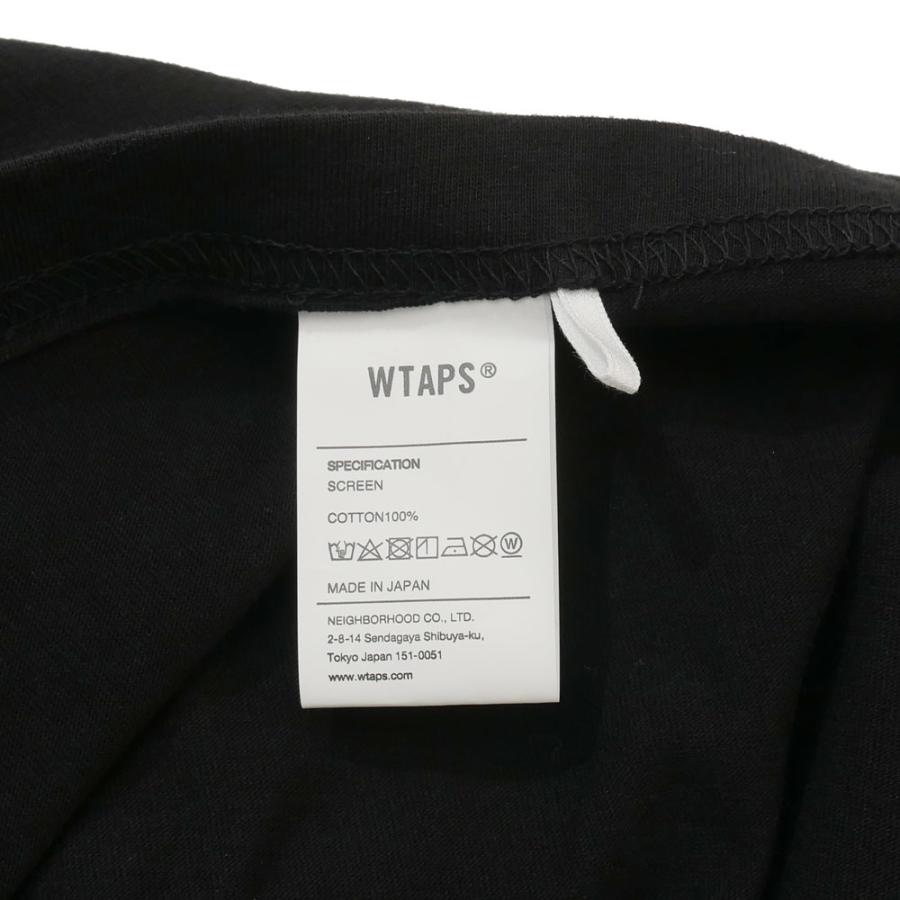 新古品/未使用 ダブルタップス WTAPS 22SS CONFIGURATION 02 TEE Tシャツ 221PCDT-ST06S BLACK Lサイズ 2022SS ...