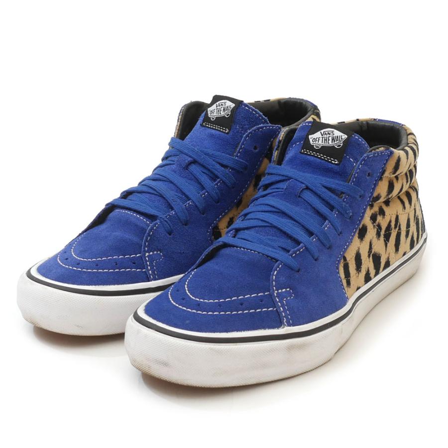 Supreme シュプリーム SUPREME x バンズ VANS 17SS Velvet Leopard Sk8-Mid Pro スケート ...