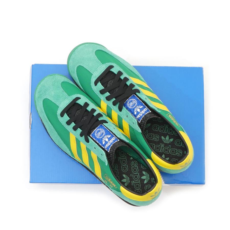 新品 アディダス adidas SL 72 RS IG2133 GREEN│YELLOW 28.5cm シューズ スニーカー ...