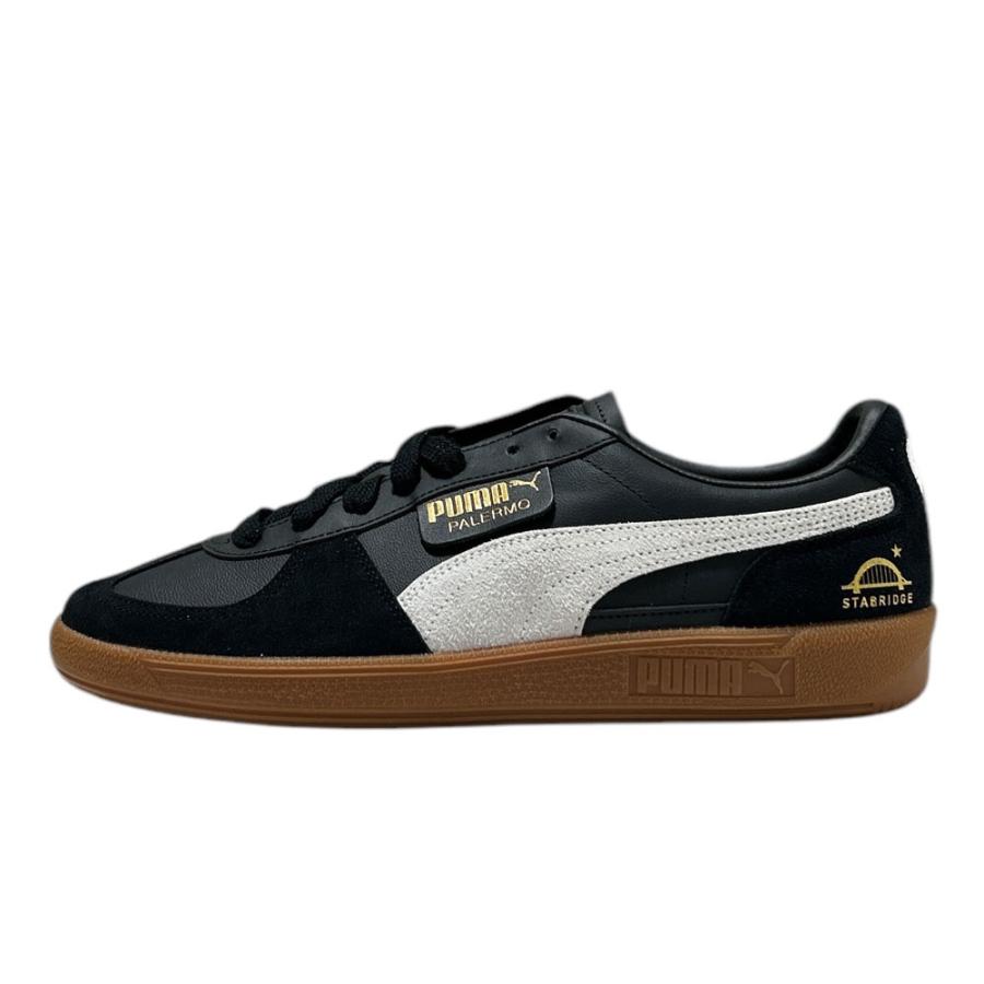 PUMA 新品 プーマ STABRIDGE別注 PALERMO Lth 396464-03 BLACK-FEATHER GRAY-GUM 30 ...