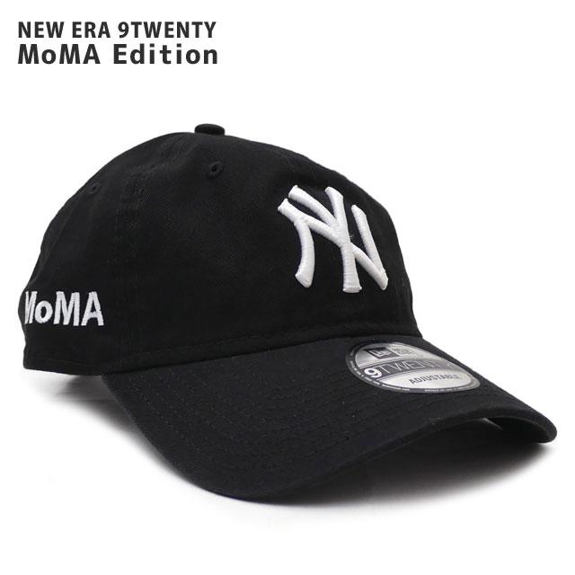 NEW ERA 新品 ニューエラ x モマ MoMA ニューヨーク ヤンキース 9TWENTY CAP ストラップバック キャップ BLACK ブラック 黒 265001235031 ヘッド ...