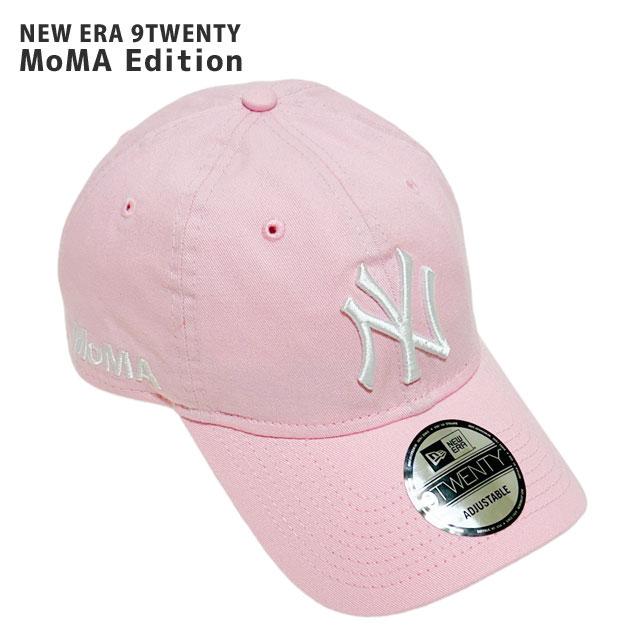 NEW ERA 新品 ニューエラ x モマ MoMA YORK YANKEES 9TWENTY CAP PINK 265001235013 ...
