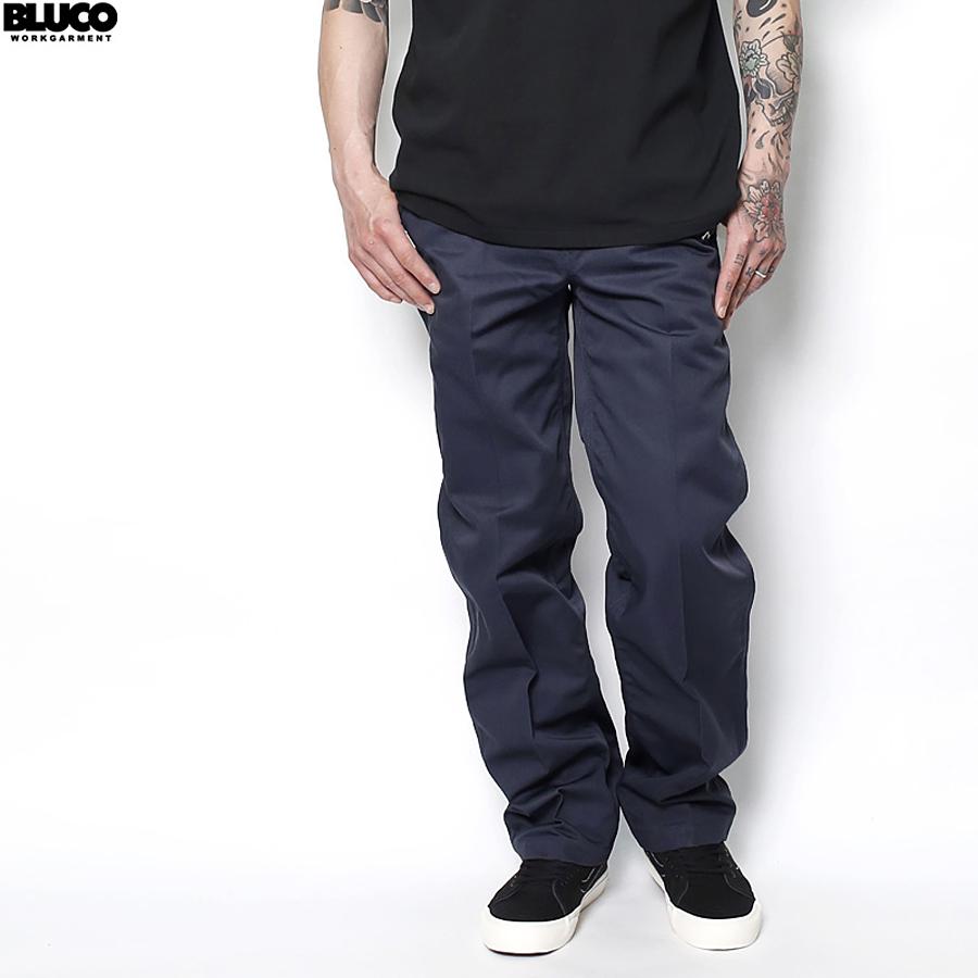 BLUCO ブルコ STANDARD WORK PANTS (NAVY) [141-41-004] メンズ ボトムス ワークパンツ チノ : CLINK - 通販 - Yahoo!ショッピング