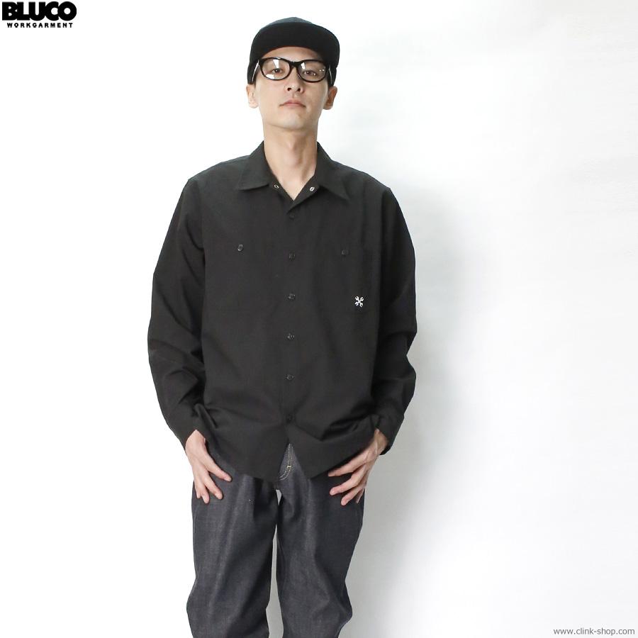 BLUCO ブルコ STANDARD WORK SHIRTS L/S (BLACK) [0109] メンズ トップス ワークシャツ 長袖 : CLINK - 通販 - Yahoo!ショッピング