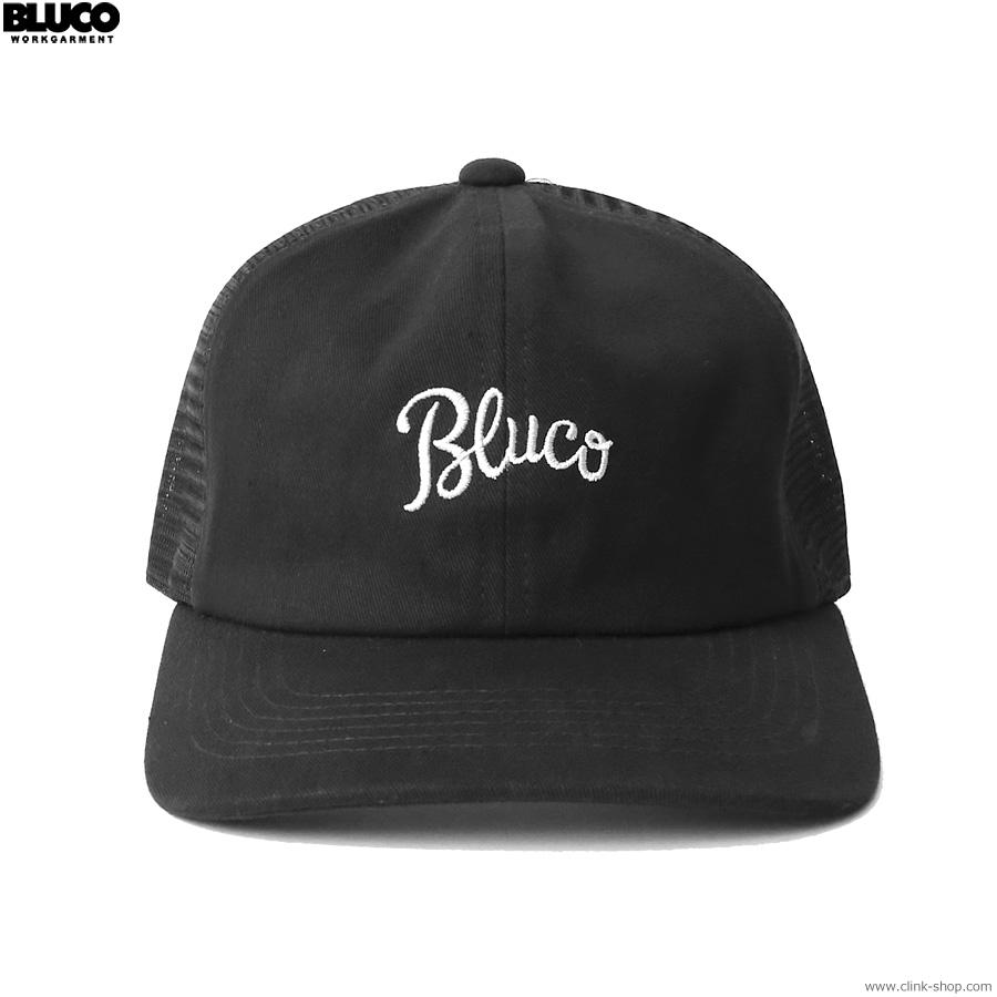 BLUCO ブルコ MESH CAP -Script- (BLACK) [1407-3A04] メンズ メッシュキャップ ロゴ : CLINK - 通販 - Yahoo!ショッピング