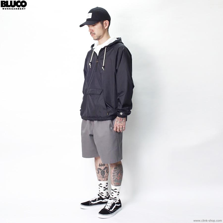 BLUCO ブルコ PULLOVER PARKA (BLACK) [141-31-004] メンズ ジャケット アウター 春ジャケット ナ : CLINK - 通販 - Yahoo!ショッピング