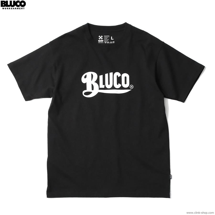 BLUCO ブルコ PRINT TEE - Old Logo (BLACK) [143-22-002] メンズ 半袖TEE Tシャツ ...