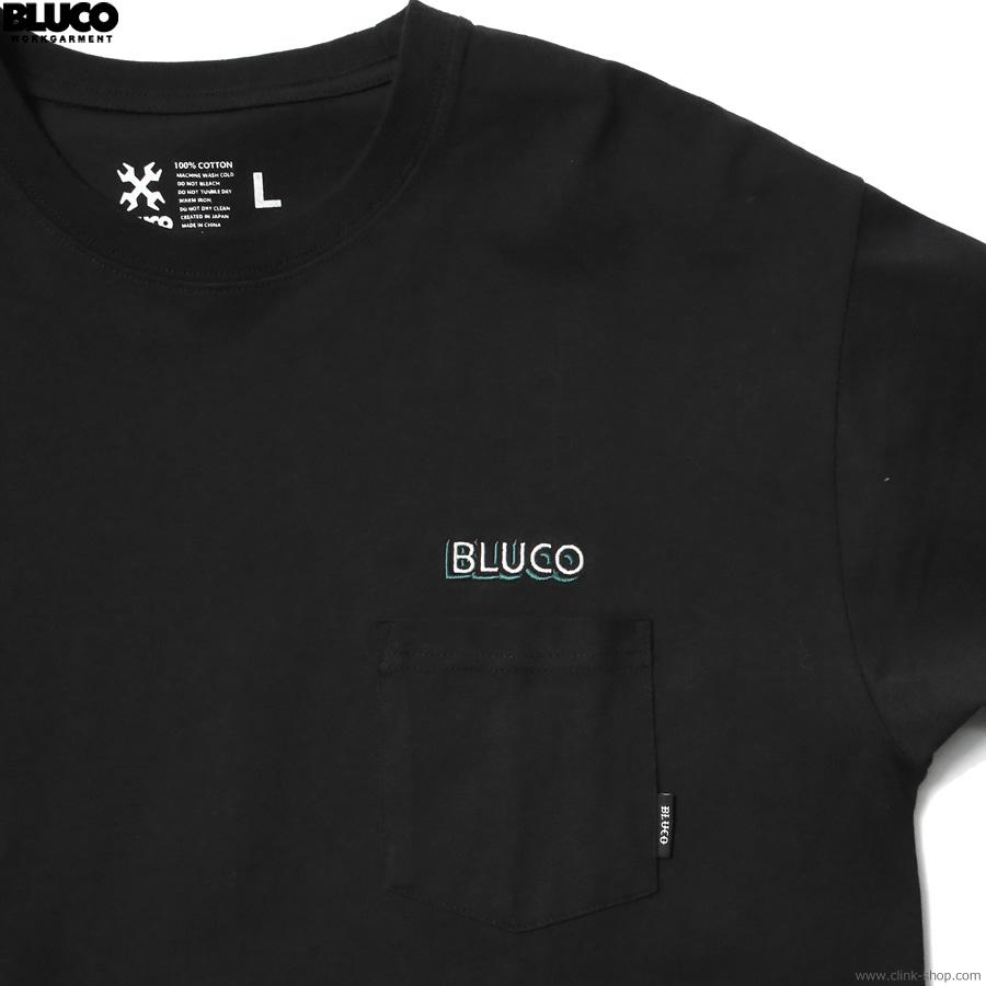 BLUCO（ブルコ） BLUCO POCKET TEE - Logo - (BLACK) [143-22-004] メンズ 半袖TEE T ...