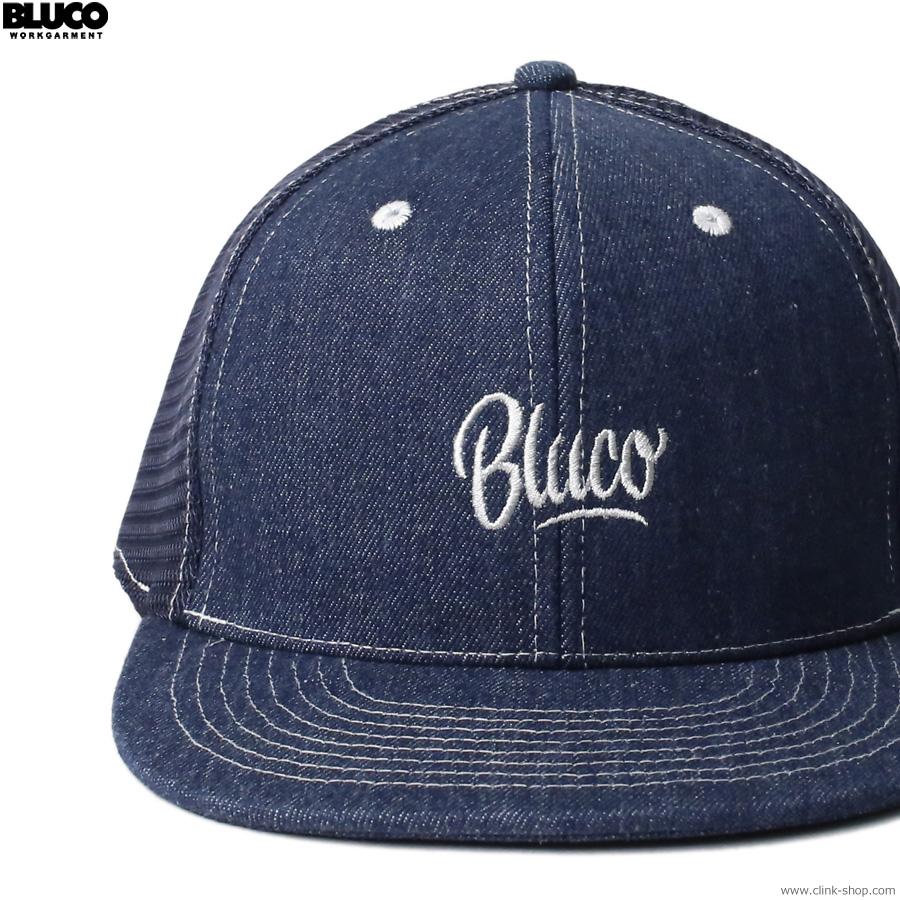 BLUCO ブルコ 6PANEL MESH CAP - Script (DENIM) [143-61-002] メッシュキャップ : CLINK - 通販 - Yahoo!ショッピング