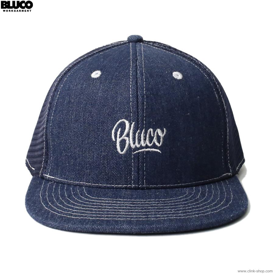 BLUCO ブルコ 6PANEL MESH CAP - Script (DENIM) [143-61-002] メッシュキャップ : CLINK - 通販 - Yahoo!ショッピング