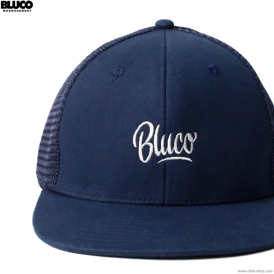 BLUCO ブルコ 6PANEL MESH CAP - Script (NAVY) [143-61-002] メッシュキャップ : CLINK - 通販 - Yahoo!ショッピング