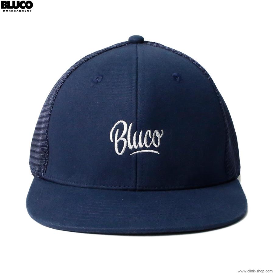 BLUCO ブルコ 6PANEL MESH CAP - Script (NAVY) [143-61-002] メッシュキャップ : CLINK - 通販 - Yahoo!ショッピング