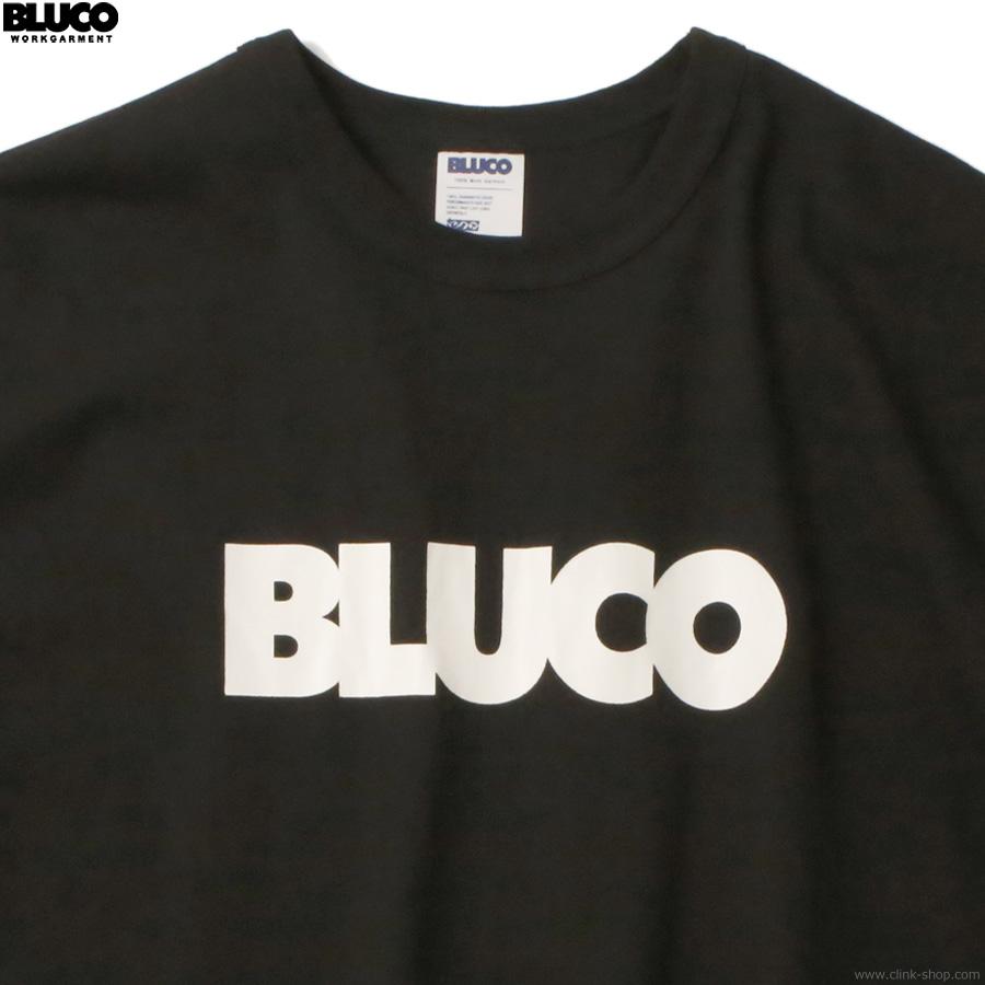 BLUCO 2025年春夏新作 ブルコ PRINT TEE -Logo- (BLACK) [153-22-006] ロゴT 半袖T ...