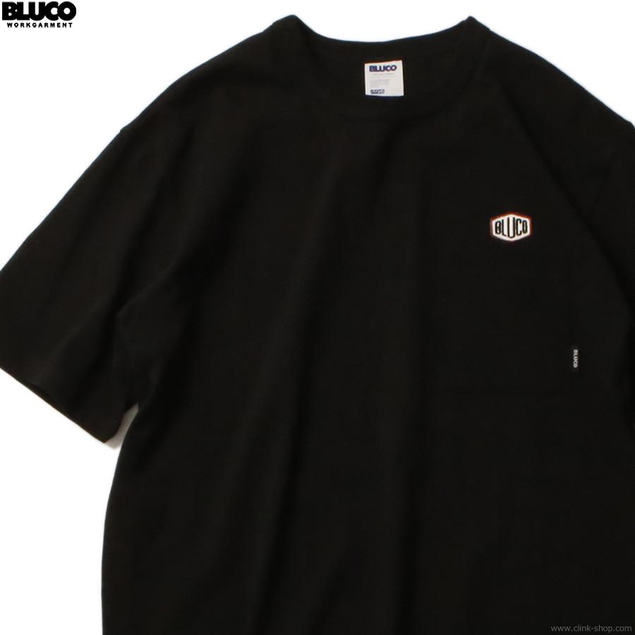 BLUCO 2025年春新作 ブルコ 半袖Tシャツ POCKET TEE -Hex- (BLACK) [153-22-009] : CLINK - 通販 - Yahoo!ショッピング