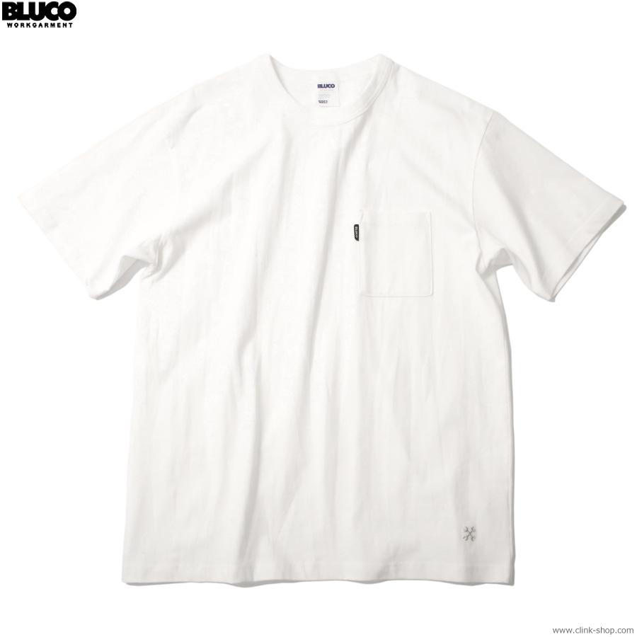 BLUCO 2025年春夏新作 ブルコ 2-PACK POCKET TEE (WHITE) [153-22-014] ロゴT ポケットTE : CLINK - 通販 - Yahoo!ショッピング