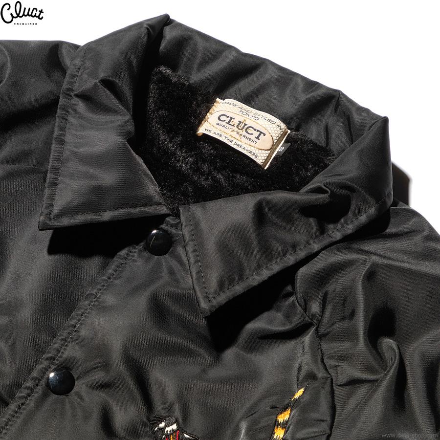CLUCT クラクト TIGER [JACKET] (BLACK) #04748 メンズ コーチジャケット : CLINK - 通販 - Yahoo!ショッピング
