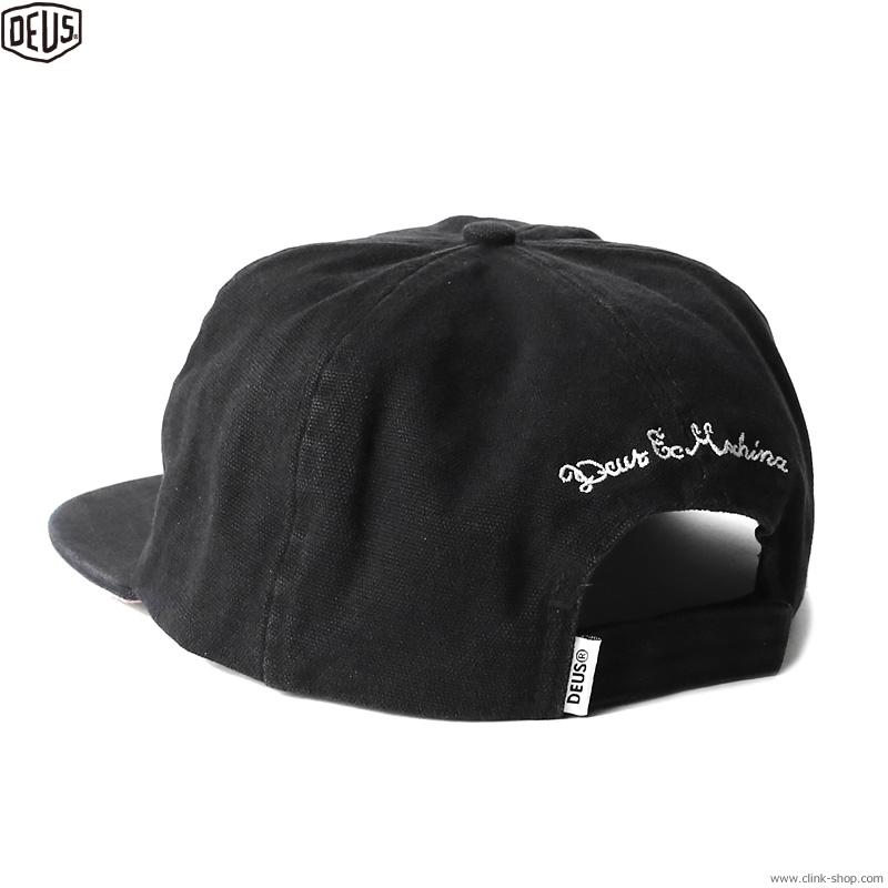 DEUS EX MACHINA デウス エクス マキナ UTAH CANVAS CAP (ANTHRACITE) メン : CLINK ...