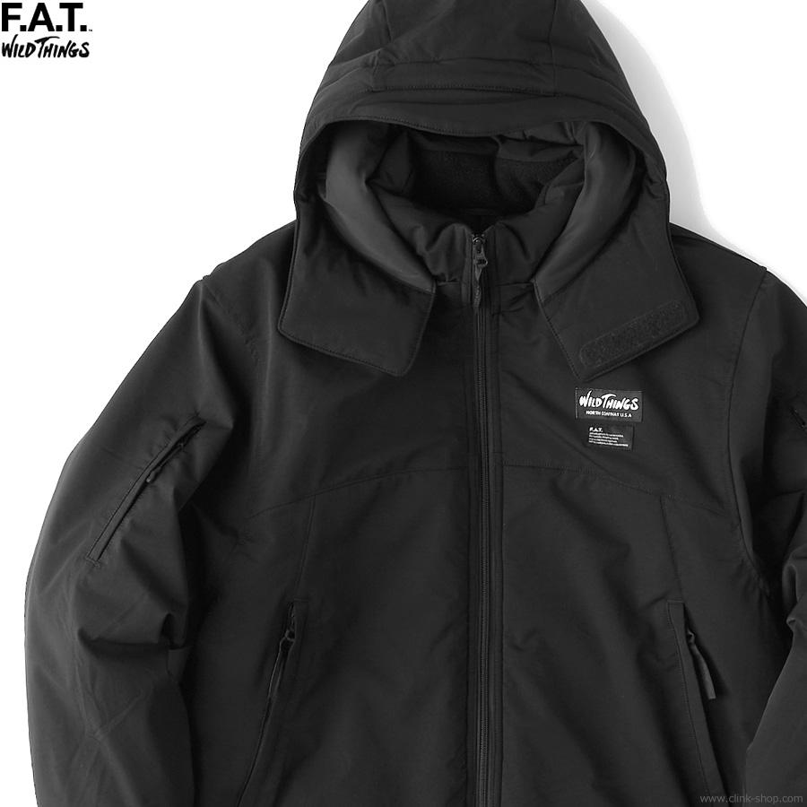 FAT エフエーティー F.A.T. × WILD THINGS "WILDLOFT" (BLACK) [F32320-JK01] メンズ トップス ジャケット ダウン コラボ ワイルド ...