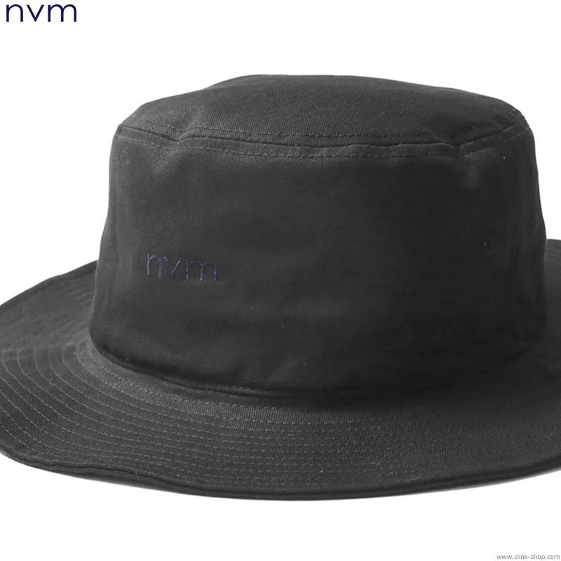 SALE 50％OFF！エヌブイエム NVM LOGO HAT (BLACK) [NVM17S-CP03] メンズ ヘッドギア ハット ...