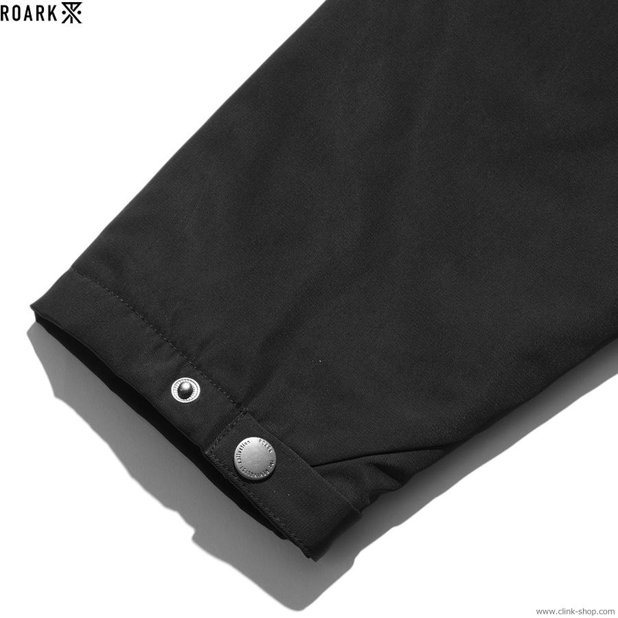 ROARK REVIVAL ロアーク リバイバル "GUIDE WORKS" COACHES JACKET (BLACK) メンズ コーチ ...