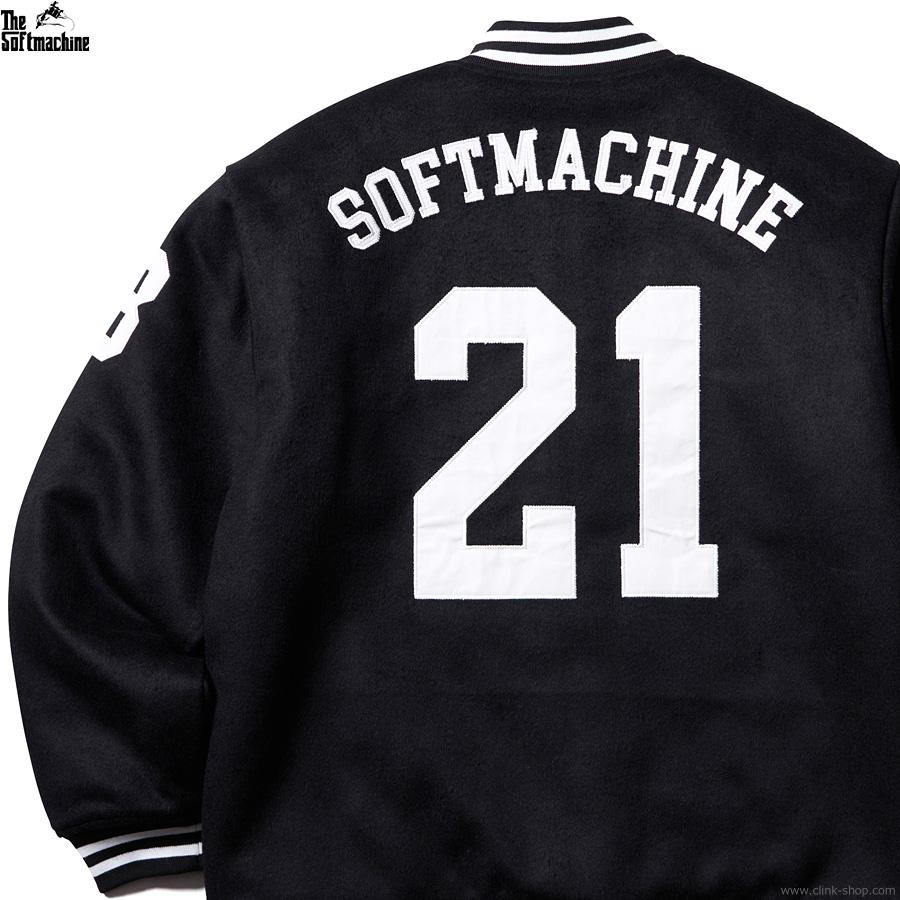 ソフトマシーン SOFTMACHINE SLUGGER SUM JK (BLACK) スタジアムジャケット メルトン スタジャン : smc23aw17 : CLINK - 通販 ...