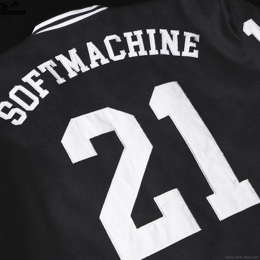 ソフトマシーン SOFTMACHINE SLUGGER SUM JK (BLACK) スタジアムジャケット メルトン スタジャン : smc23aw17 : CLINK - 通販 ...