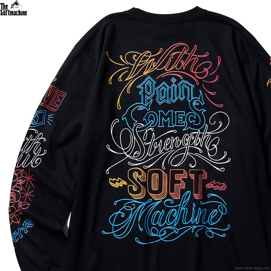 Softmachine ソフトマシーン SOFTMACHINE WAY OF LIVING L/S (BLACK) メンズ 長袖Tシャツ ロンT TATTOO タトゥー : CLINK ...
