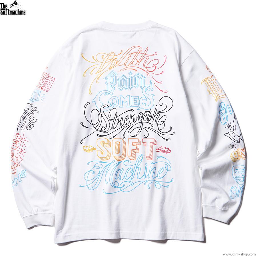 ソフトマシーン SOFTMACHINE WAY OF LIVING L/S (WHITE) メンズ 長袖Tシャツ ロンT TATTOO タトゥー :smc24ss06wt:CLINK - 通販 ...