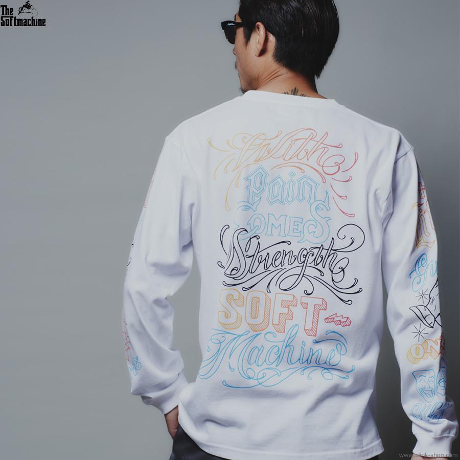 ソフトマシーン SOFTMACHINE WAY OF LIVING L/S (WHITE) メンズ 長袖Tシャツ ロンT TATTOO タトゥー :smc24ss06wt:CLINK - 通販 ...