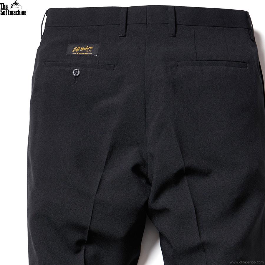 Softmachine ソフトマシーン SOFTMACHINE F.O.B PANTS (BLACK) メンズ ボトムス スラックス : CLINK - 通販 - Yahoo!ショッピング
