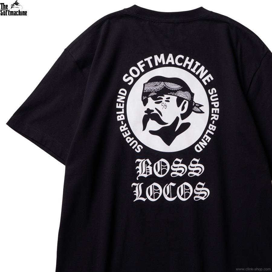 Softmachine（ソフトマシーン） SALE セール 20％OFF SOFTMACHINE SOFTMACHINE BOSS LOCOS-T (BLACK) タトゥーデザイン TEE ...