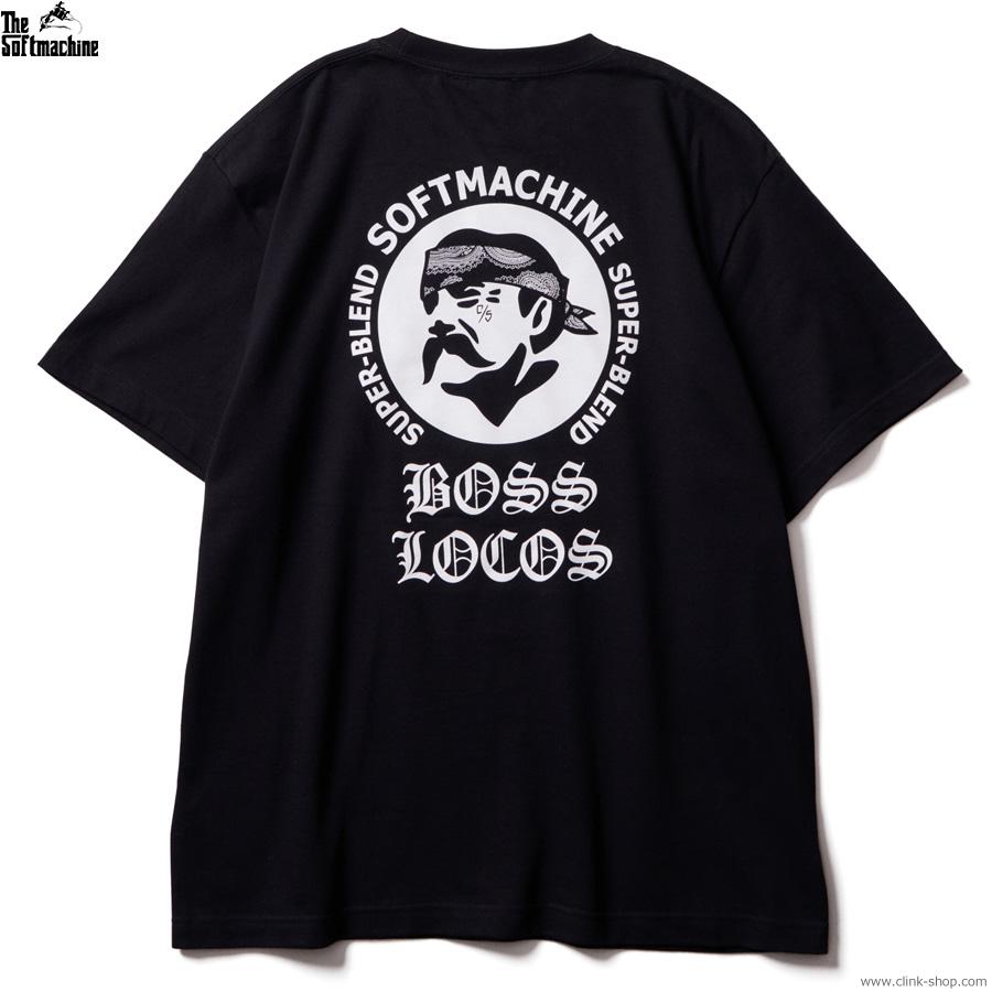 Softmachine（ソフトマシーン） SALE セール 20％OFF SOFTMACHINE SOFTMACHINE BOSS LOCOS-T (BLACK) タトゥーデザイン TEE ...