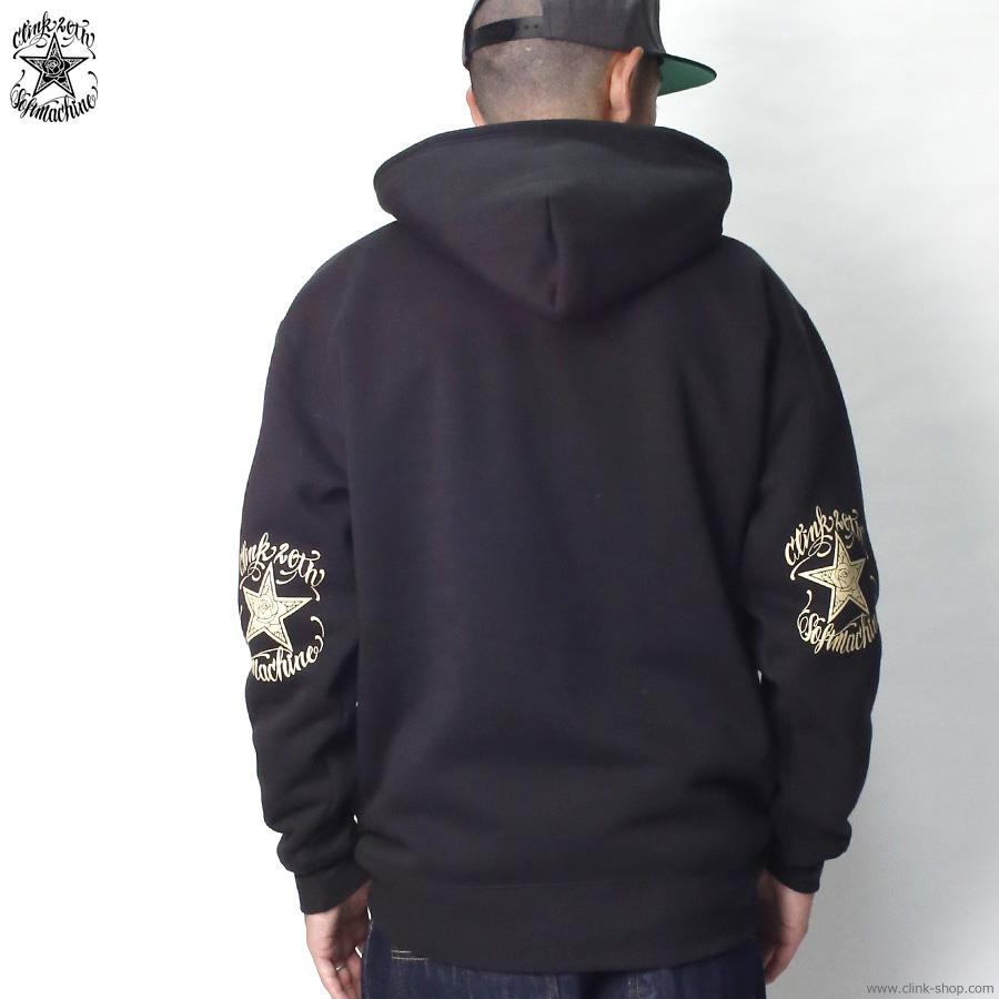 Softmachine ソフトマシーン SOFTMACHINE × CLINK 20TH STAR HOODED (BLACK) コラボ プルオーバーパーカー TATTOO タトゥー ...